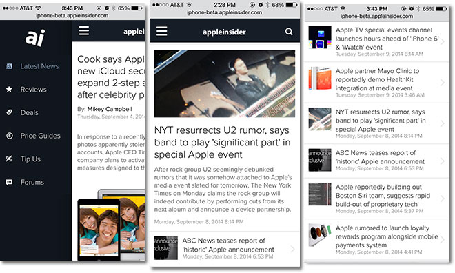 AppleInsider introduces new mobile edition designed for iPhone's Safari ...