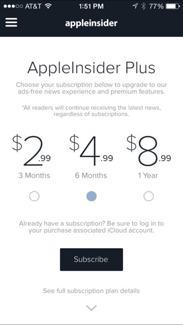 AppleInsider's updated iOS app features faster image loading, improved ...