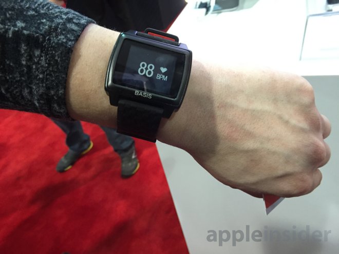 Hands on with the updated Basis Peak smartwatch, featuring iOS ...