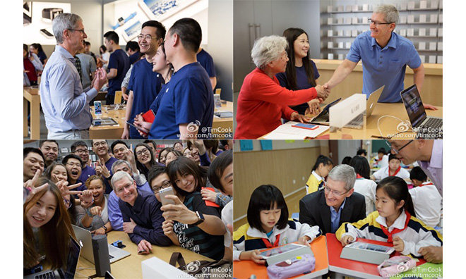 Apple CEO Tim Cook chronicles recent China trip on new Weibo account ...