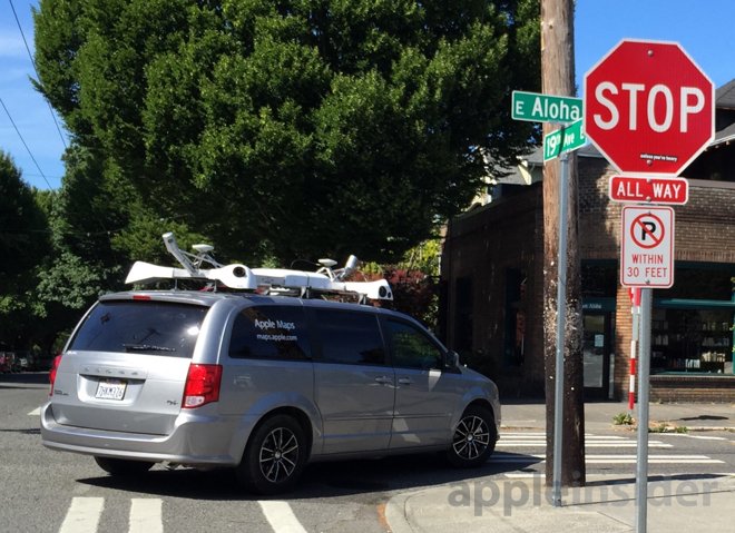 Apple now labeling map data collection vehicles in the US, UK ...