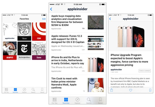 How to read AppleInsider in iOS 9's News application | AppleInsider