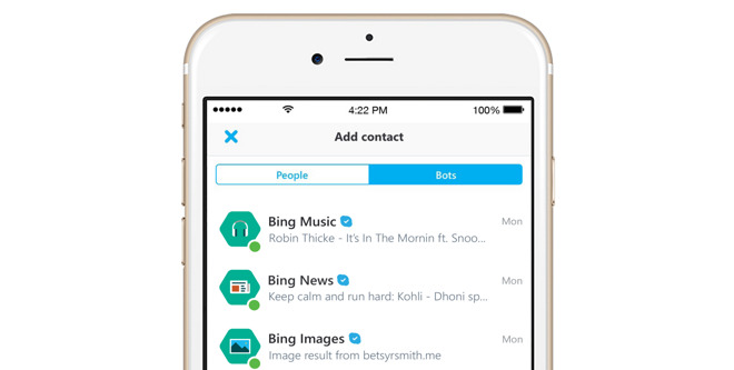 Microsoft adds info-hunting 'Bot' assistants to Skype for iPhone & iPad ... Microsoft adds info-hunting 'Bot' assistants to Skype for iPhone & iPad ...