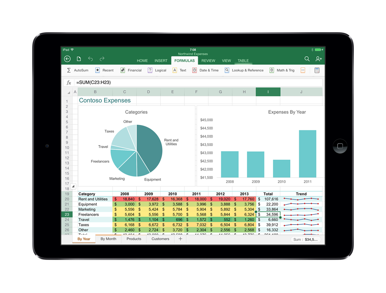Microsoft Office For IPad Arrives Word Excel PowerPoint Now 
