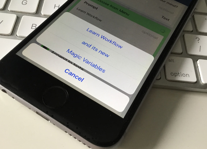 Use Workflow 1.7 for iPhone to quickly save notes and images | AppleInsider