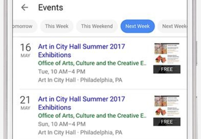 Google helps you find something to do with data from Eventbrite, Meetup ...