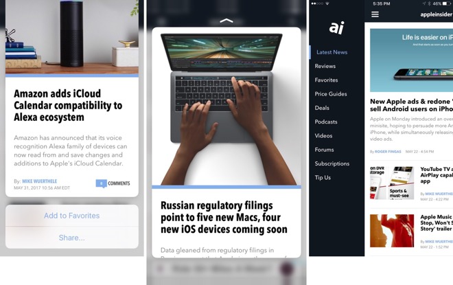 AppleInsider's official iOS app redesigned from the ground up with ...