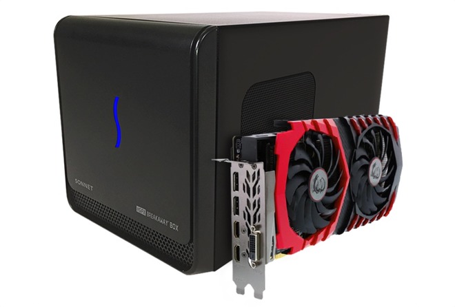 Sonnet eGFX Breakaway Box Thunderbolt 3 graphics card enclosures ...