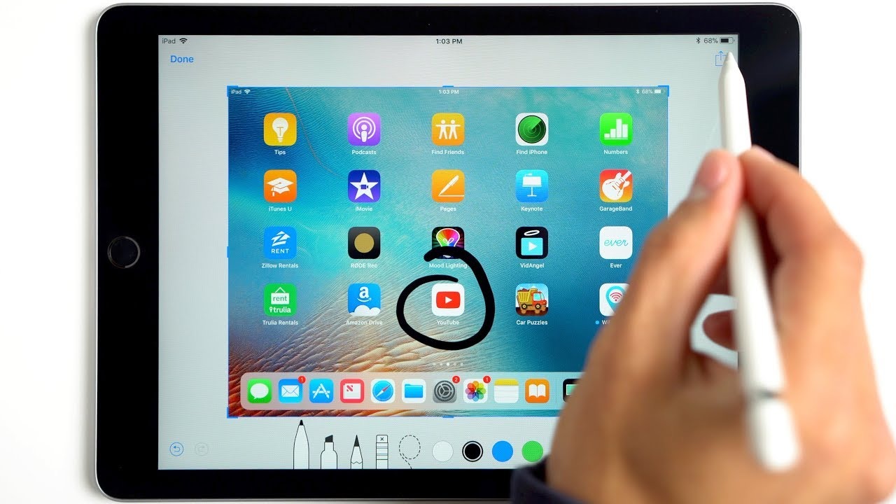 Video See Instant Markup And Notes With Apple Pencil In IOS 11 On IPad 