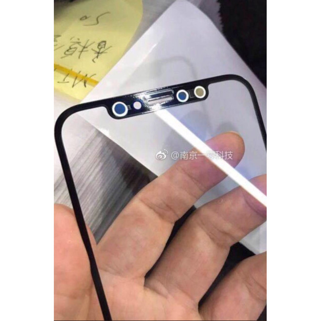 Photos show alleged cover glass, sensor notch for Apple's 'iPhone 8 ...