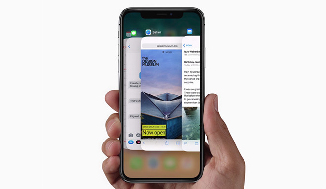 Apple iPhone X app switching mechanics shown off in short video ...