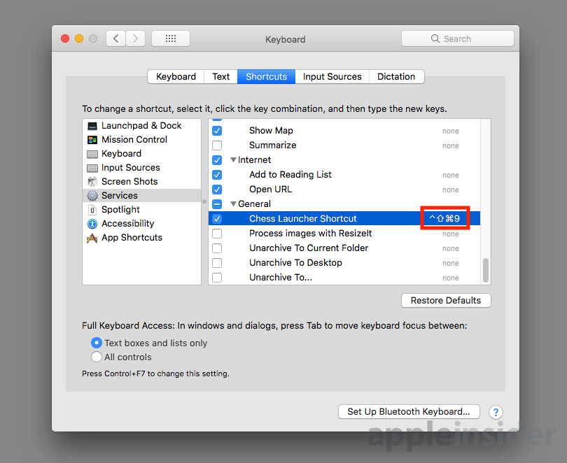  Mac Custom Keyboard Shortcuts Panelpilot