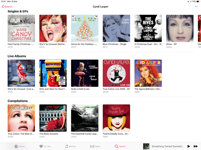 Apple cleans up artist discographies on Apple Music for easier browsing ...