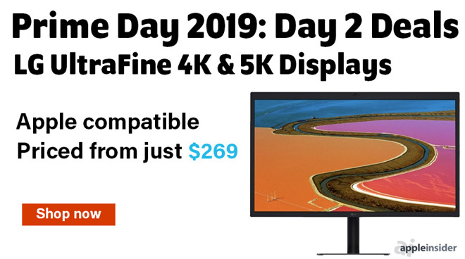 Prime Day deals: LG UltraFine 4K & 5K monitors from $269