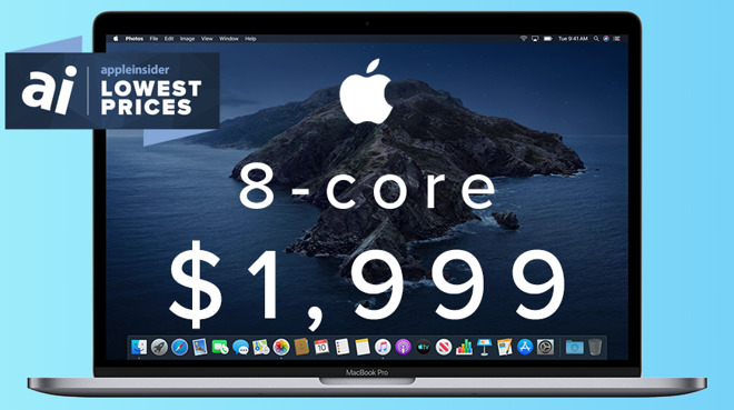 Loaded 8-core Apple MacBook Pros drop to just $1,999