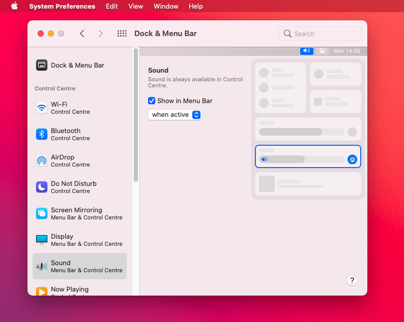 How To Use Control Center In MacOS 11 Big Sur AppleInsider