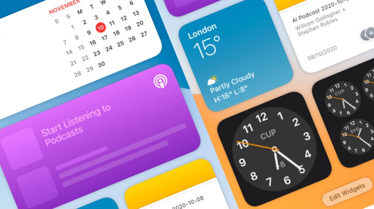 How To Customize Your Widgets In MacOS Big Sur AppleInsider