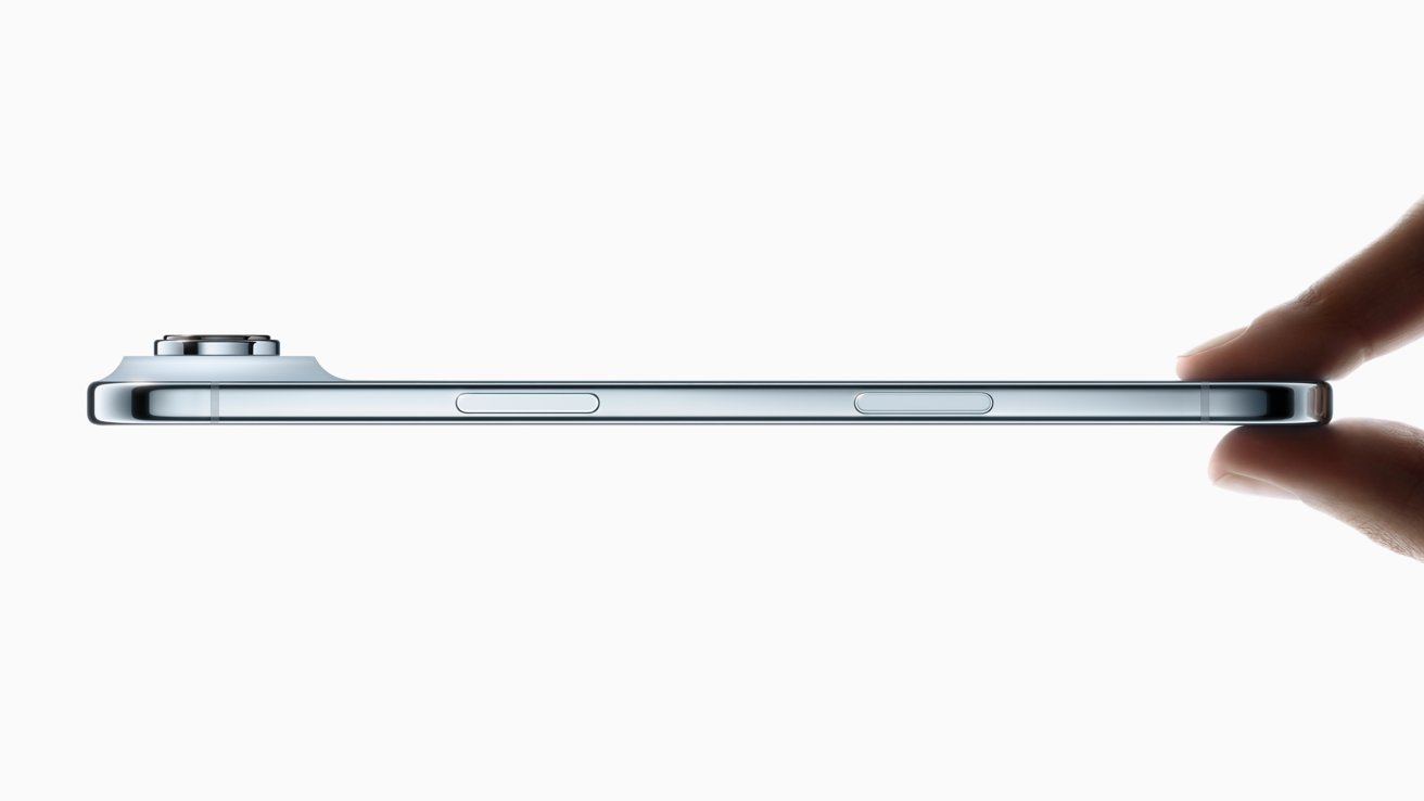 iPhone Air launches with a slimline appearance