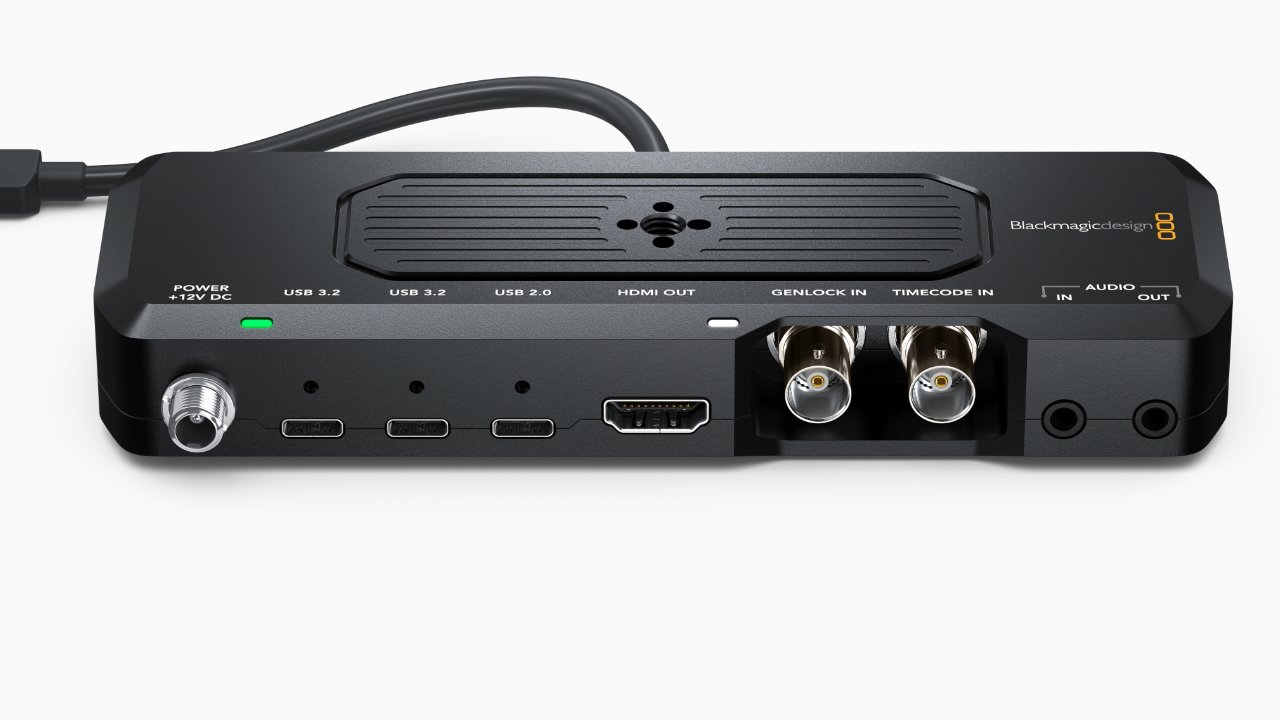 Blackmagic's dock for iPhone 17 Pro is now out