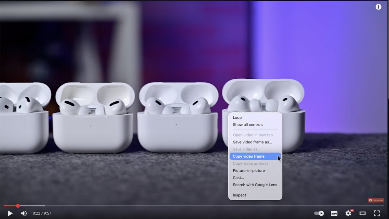 How to take a high quality screenshot of a YouTube video