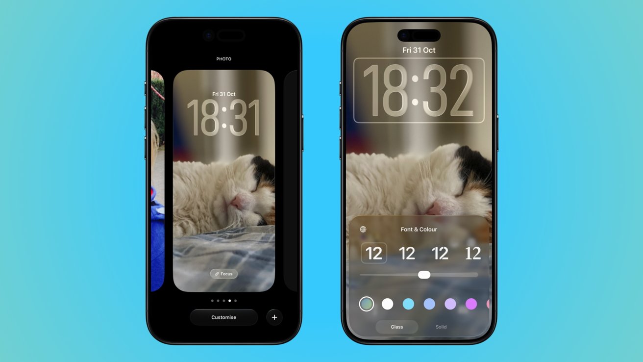 iOS 26: How to customize the iPhone's Lock Screen clock
