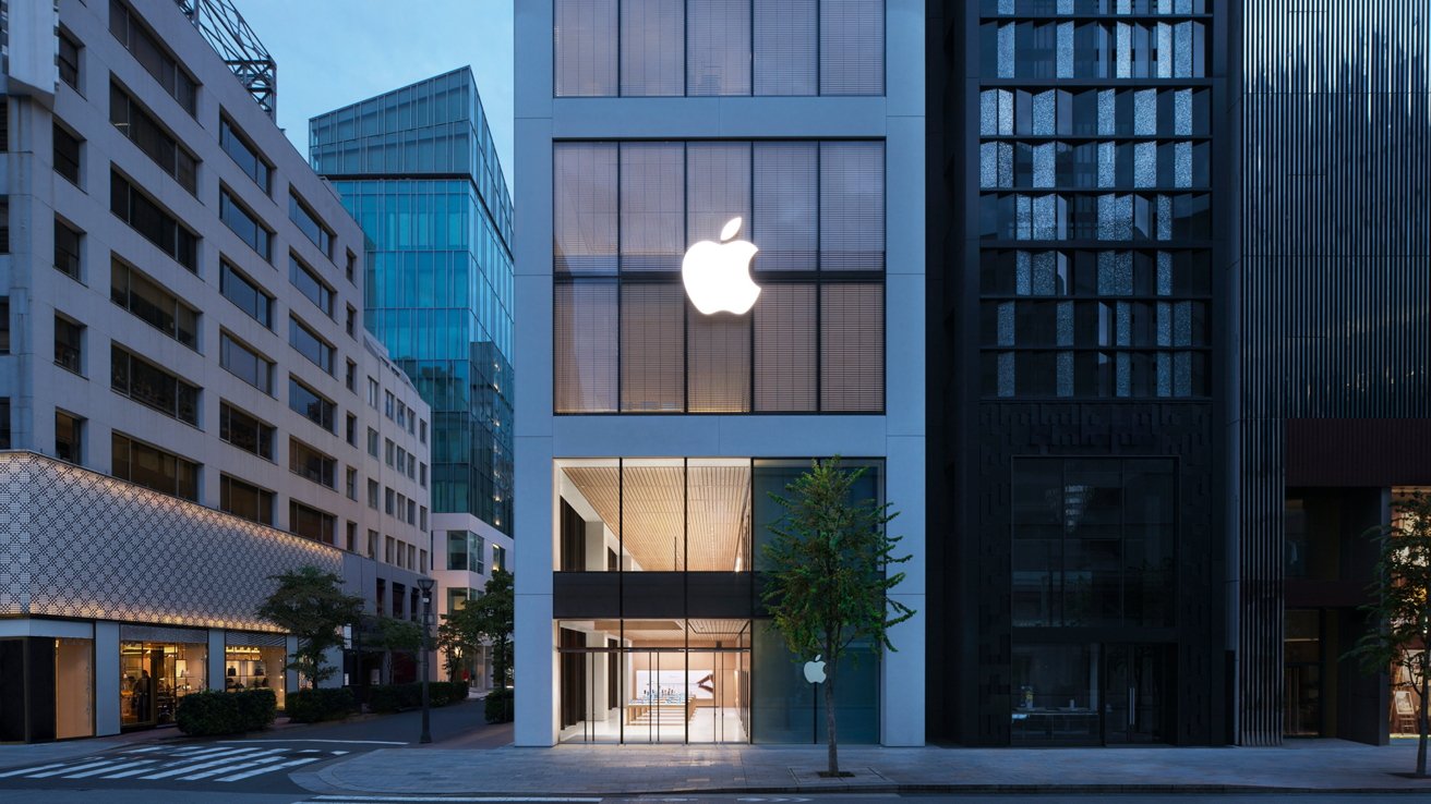 Apple Ginza reopens at its first home with a modern, sustainable ...