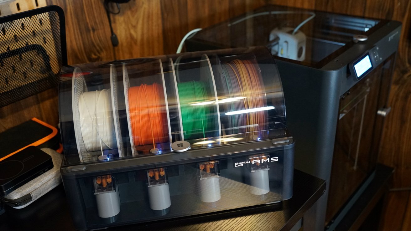 Bambu Lab P1S 3D Printer review: easy multi-color printing with AMS ...