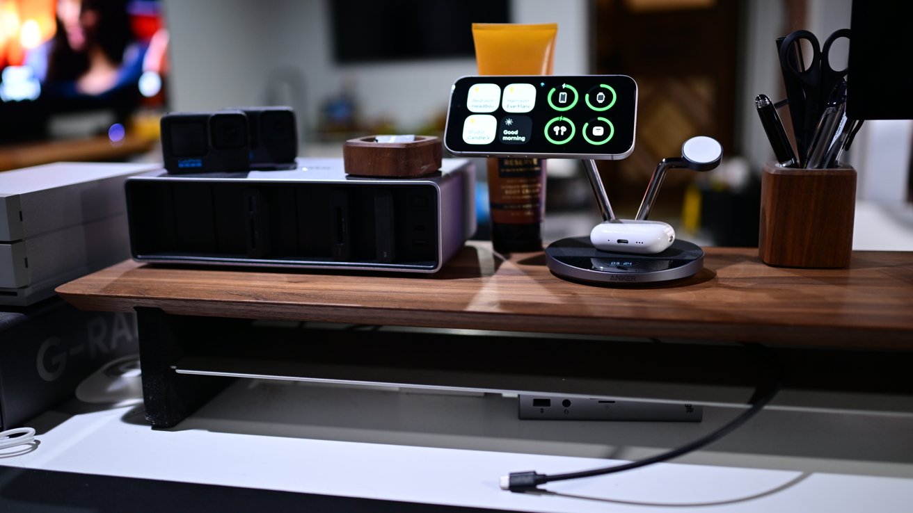 Andrew O'Hara's 2025 desk setup: A full studio with ample storage and ...