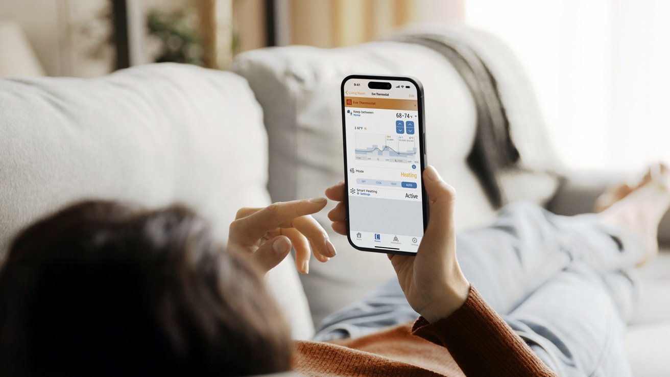 Eve's new minimalist smart thermostat supports Matter-over-Thread ...