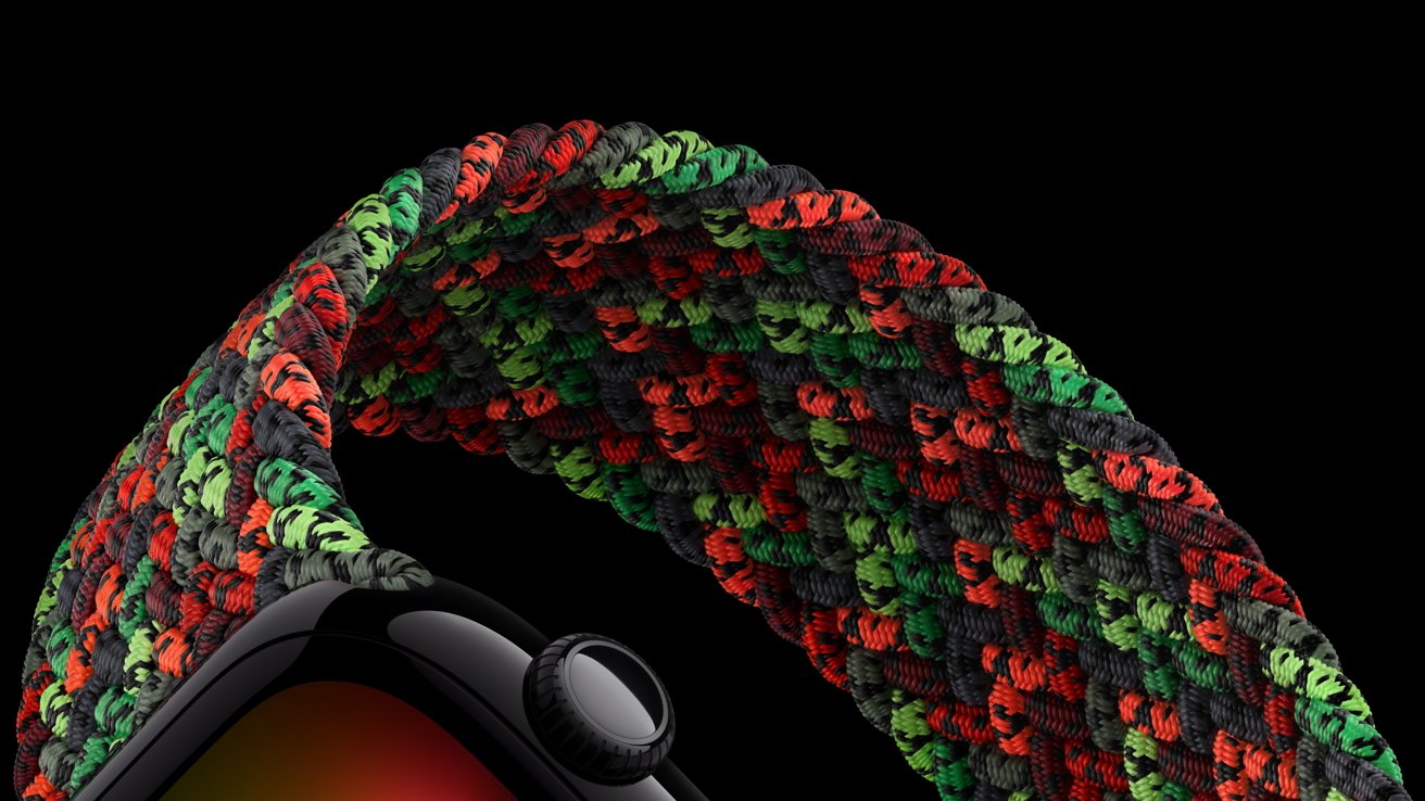 New braided Apple Watch band marks Black History Month